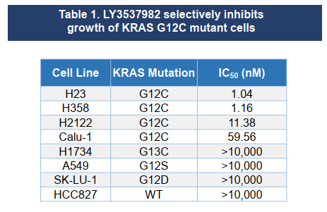 礼来新一代KRAS G12C抑制亮眼：临床前活性较AMG 510提高10倍医药新闻-ByDrug-一站式医药资源共享中心-医药魔方
